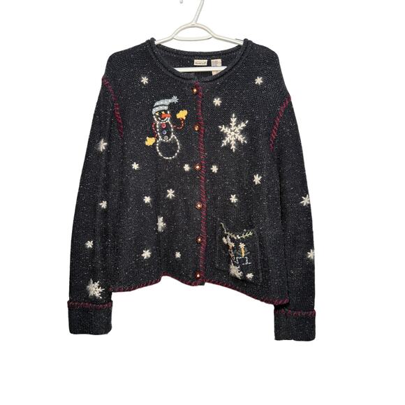 Northcrest | Sweaters | Northcrest Ramie Wool Rabbit Hair Button Down ...